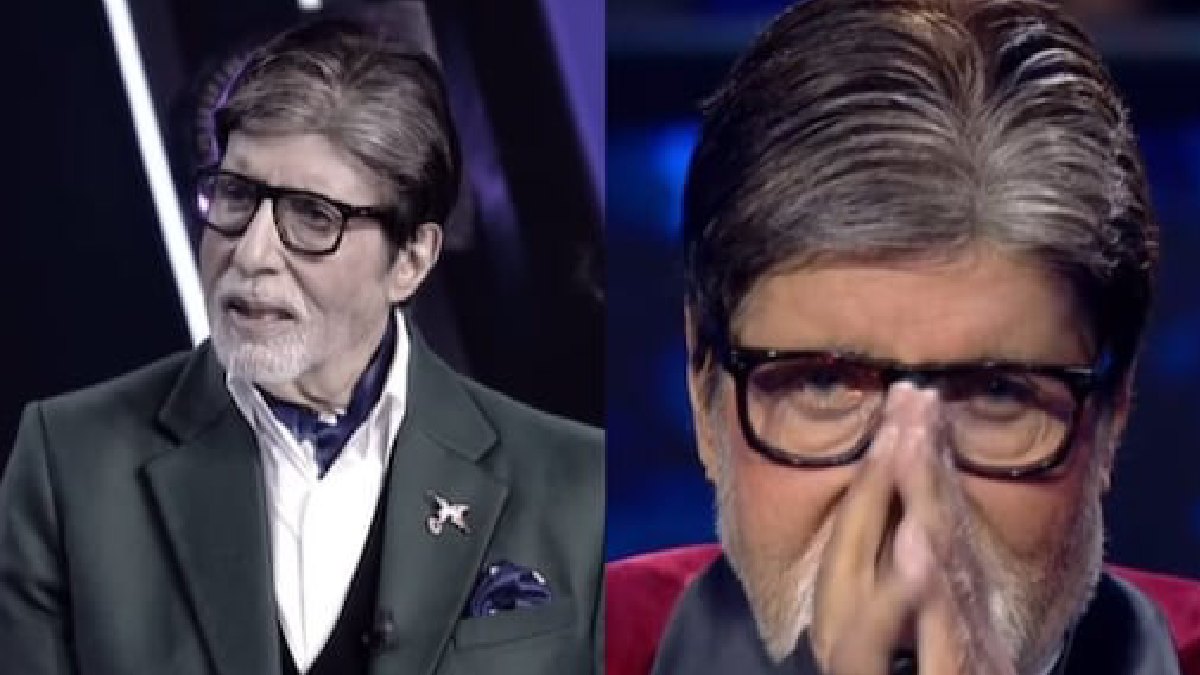 'KBC 15'ରେ ହଠାତ୍ ଏହି କାରଣରୁ କାନ୍ଦି ପକାଇଲେ ବିଗ୍ ବି | Amitabh Bachan Was ...