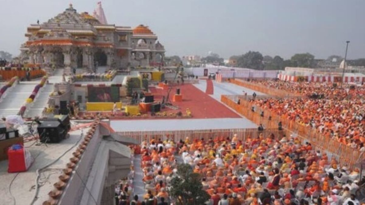 ରାମ ଲାଲାଙ୍କ ଦର୍ଶନ ପାଇଁ ଅଯୋଧ୍ୟାରେ ଶଦ୍ଧାଳୁଙ୍କ ପ୍ରବଳ ଭିଡ | ram mandir Huge crowd of pilgrims in ...