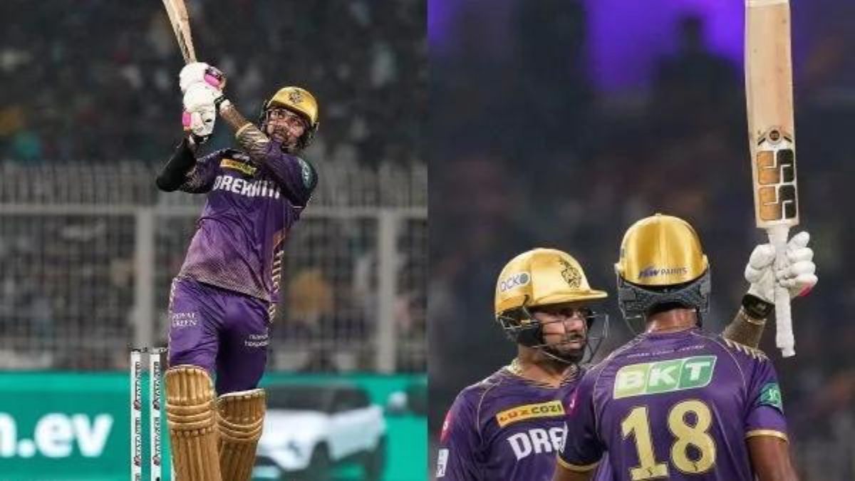 କେକେଆର ବନାମ ଆର.ଆର: ଛକାର ବର୍ଷ କରି ଶତକ ମାରିଲେ ସୁନୀଲ ନାରିନ, 223 ରନ କଲା ...